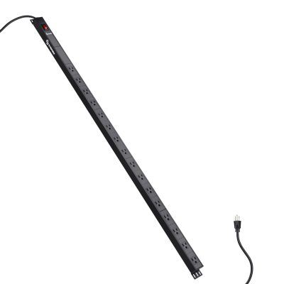 Multicontacto de 16 salidas verticales y estructura de