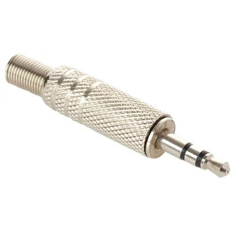 Plug 3,5 mm estéreo, metálico Steren Tienda en Línea