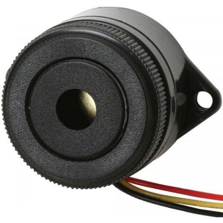 Buzzer de 3,5 kHz, de 3 a 24 Vcc, con tono de pulso ráp