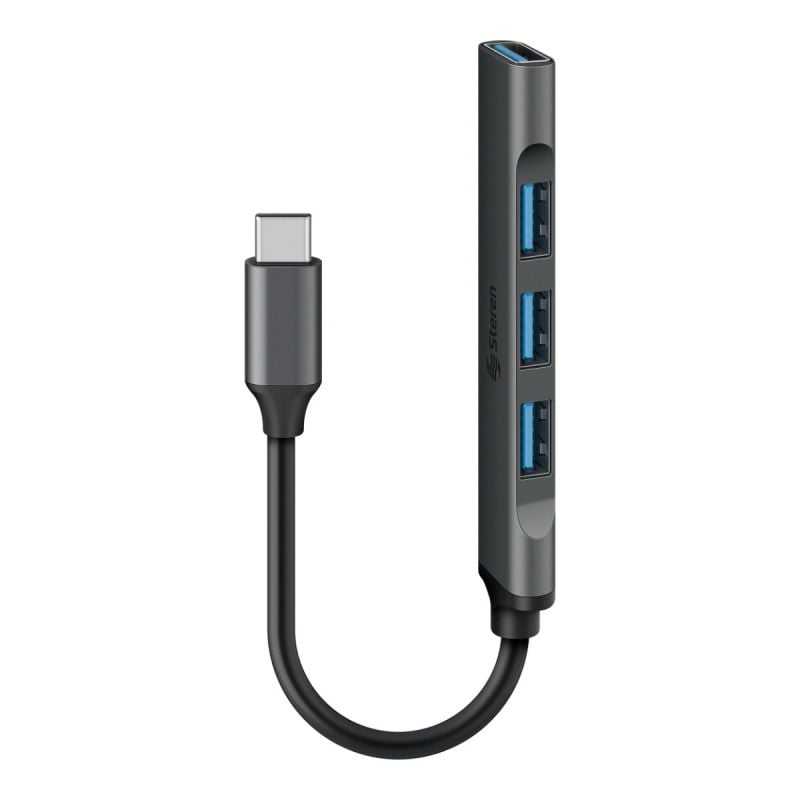 HUB USB C a 3 puertos USB 2.0 / 1 puerto USB 3.0 Steren