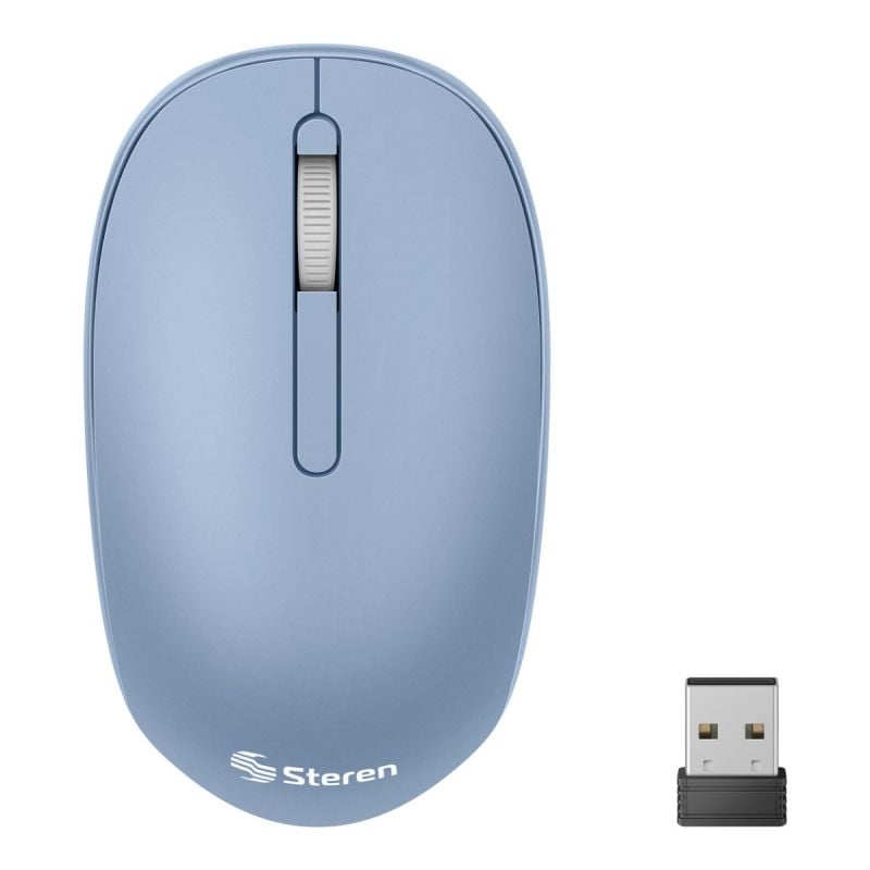 Mouse Bluetooth*/ RF, multidispositivo 800 DPI Steren T