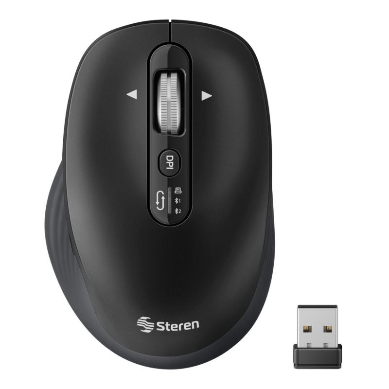 Wireless Bluetooth/RF Mouse with Rechargeable Battery