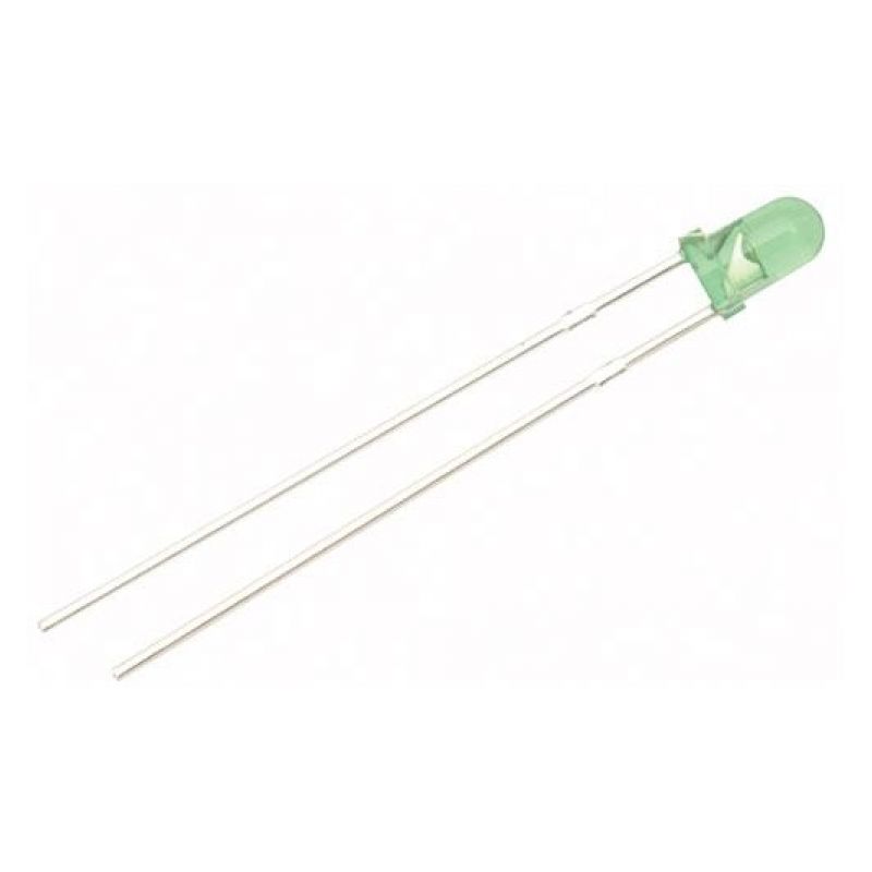 LED de 3 mm, color verde claro Steren Tienda en Línea