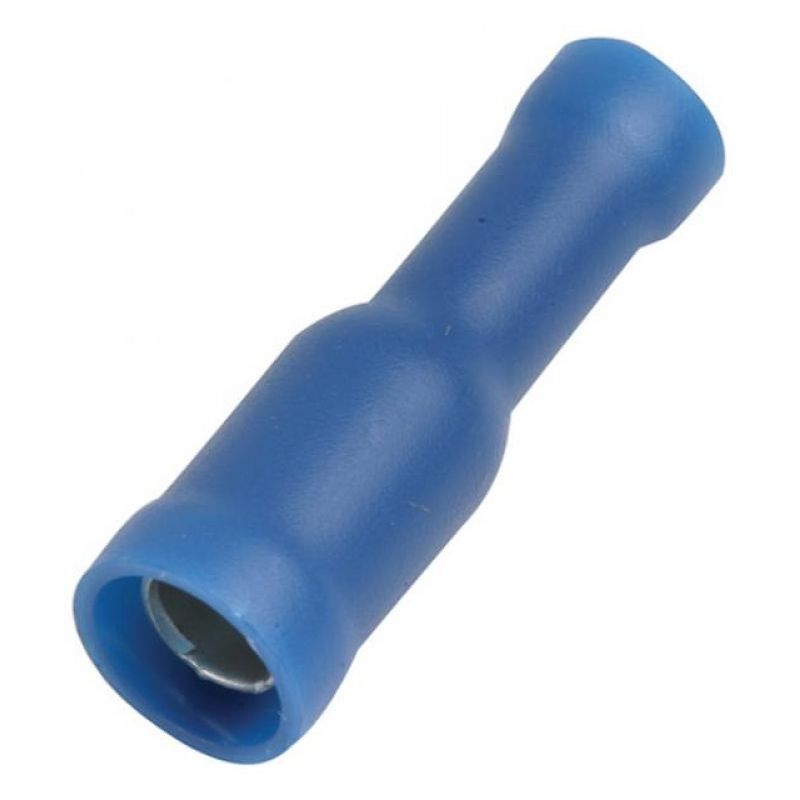 Terminal de latón redonda, hembra, con forro Steren Tie