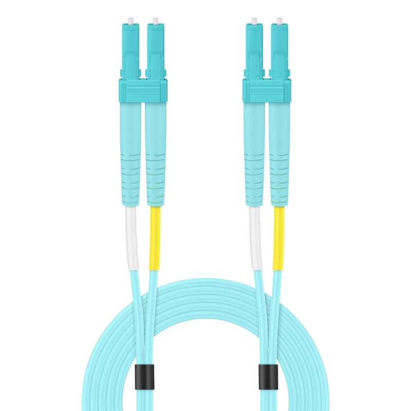 Jumper de FO dúplex MM (OM3), cable tipo Riser de 2 mm,