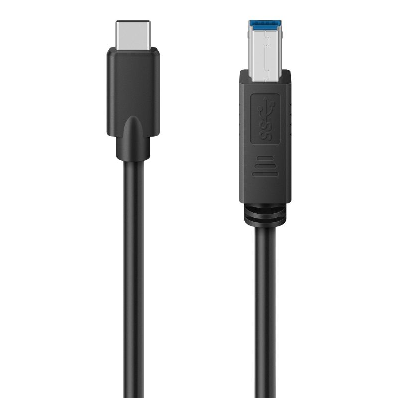 Cable USB C a USB tipo B 3.0 de 2 m Steren Tienda en Lí