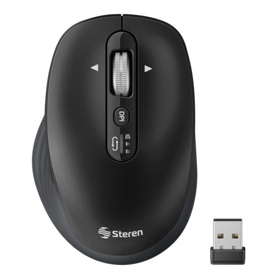 Wireless Bluetooth/RF Mouse with Rechargeable Battery